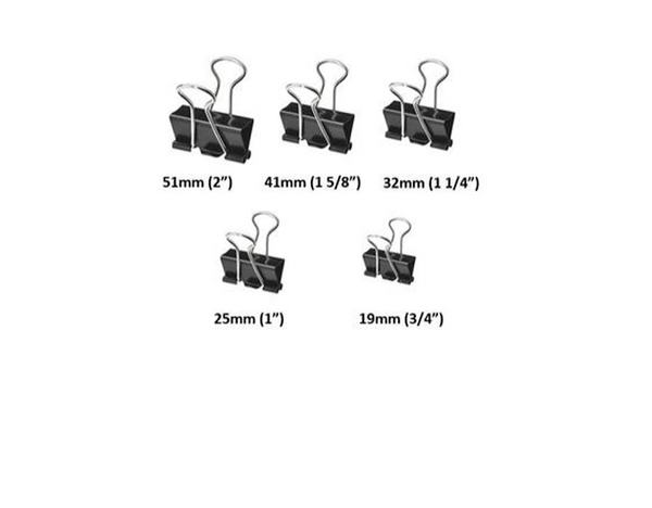 Binder Clip "3/4" (19MM) Studmark | BusinessSuppliers