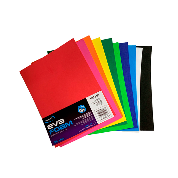 Fomi Colores Surtidos- Paquete de 10 hojas | BusinessSuppliers