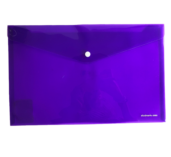 Folder Plástico Carta Horizontal con Broche | BusinessSuppliers